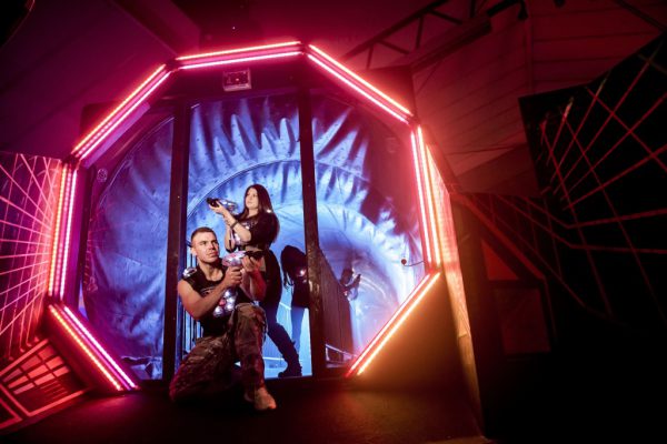 LASERTAG | CODE RED ACTION PARK - JUMP NINJA LASERTAG ESCAPE BLACKLIGHT ...